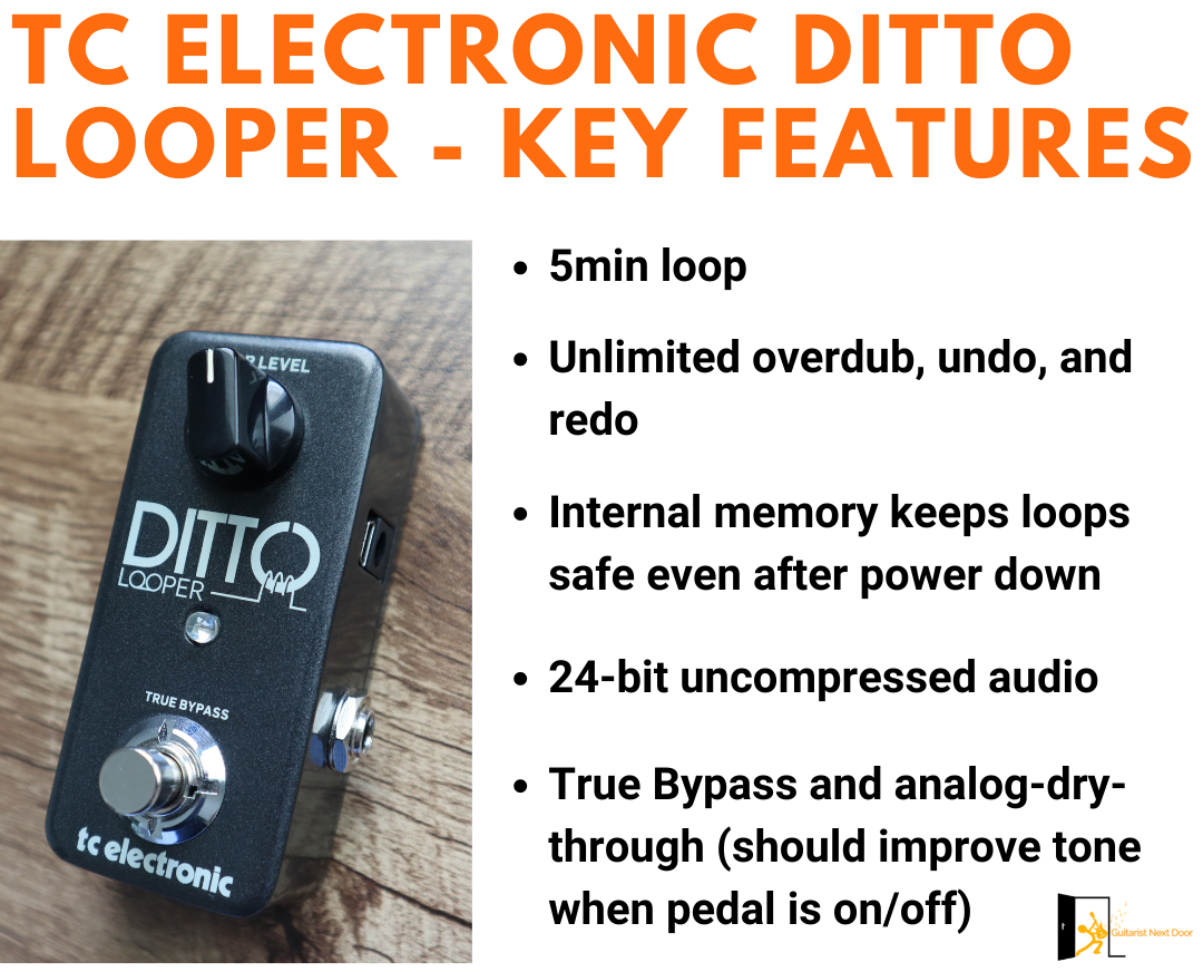 tc electronic Ditto Looper Review (In-Depth Tested)